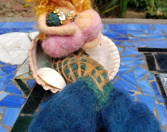 Felted Mermaid - Etsy