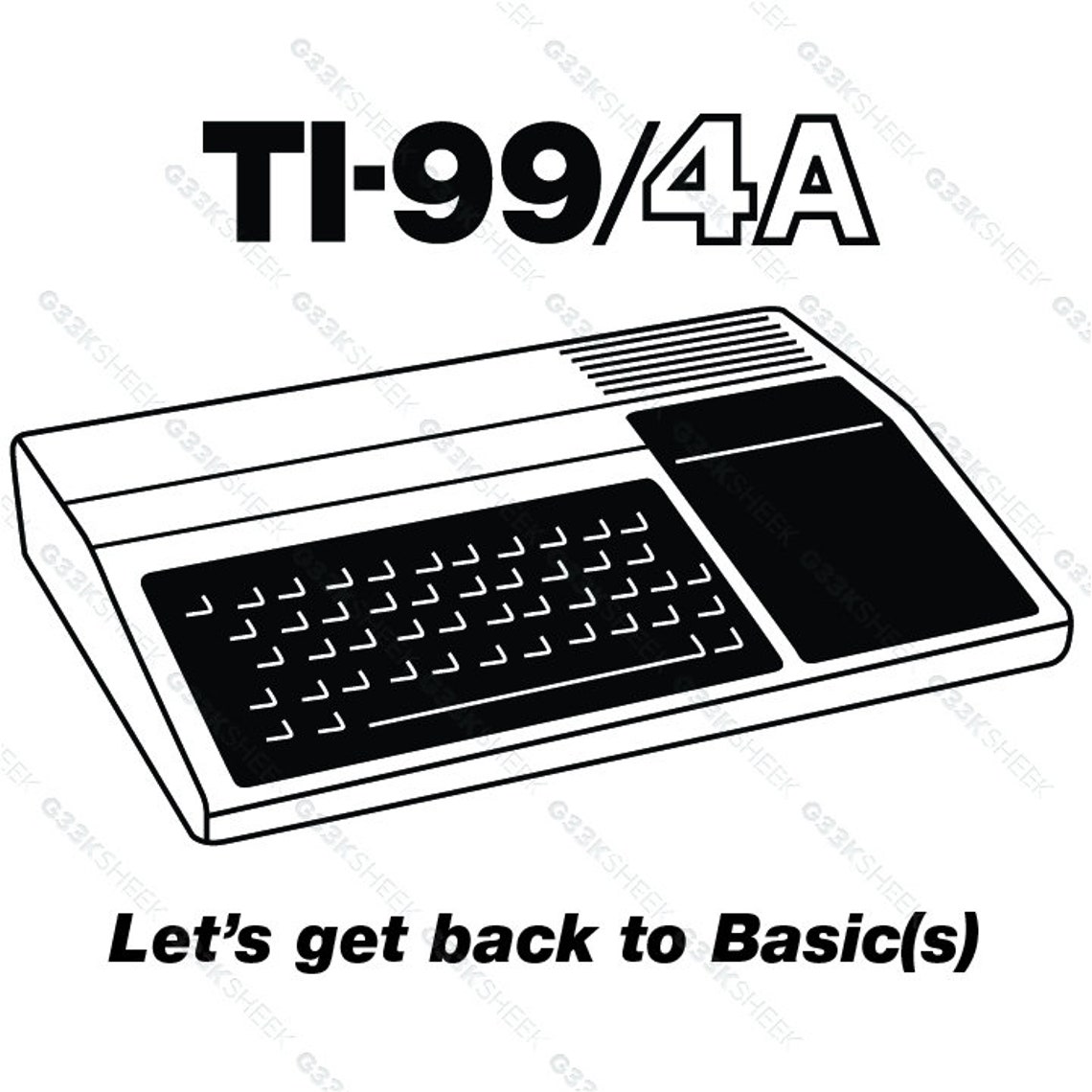 TI-99/4A Let's Get Back to Basics - Etsy