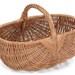 Wicker Garden Trug Basket - Etsy UK