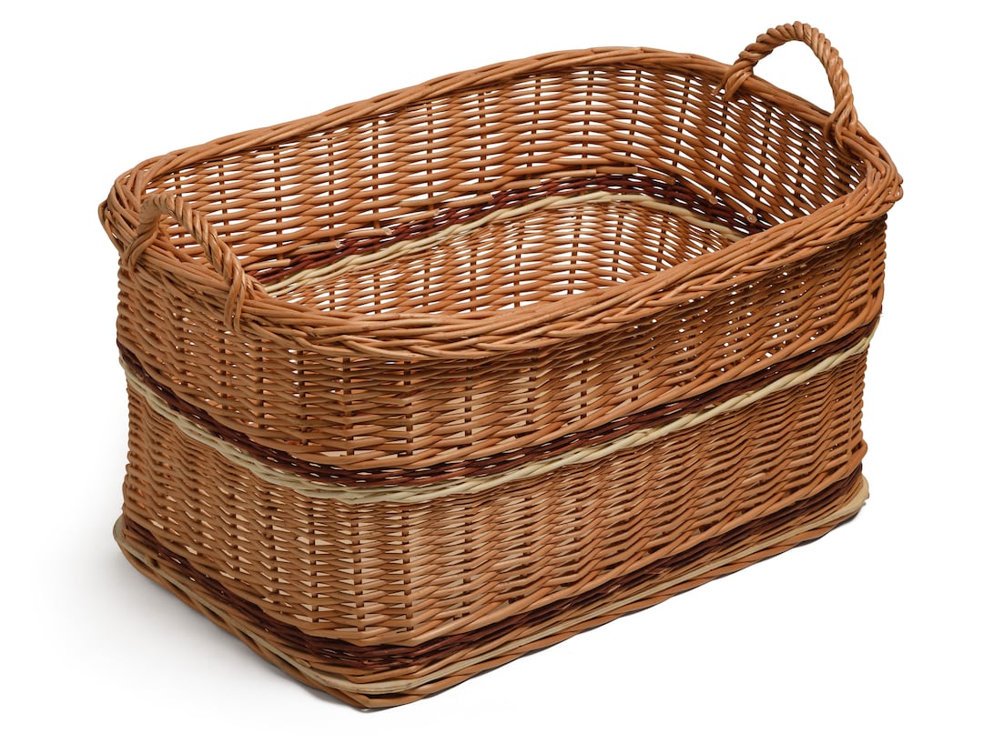 Extra Large Wicker Storage Basket - Etsy