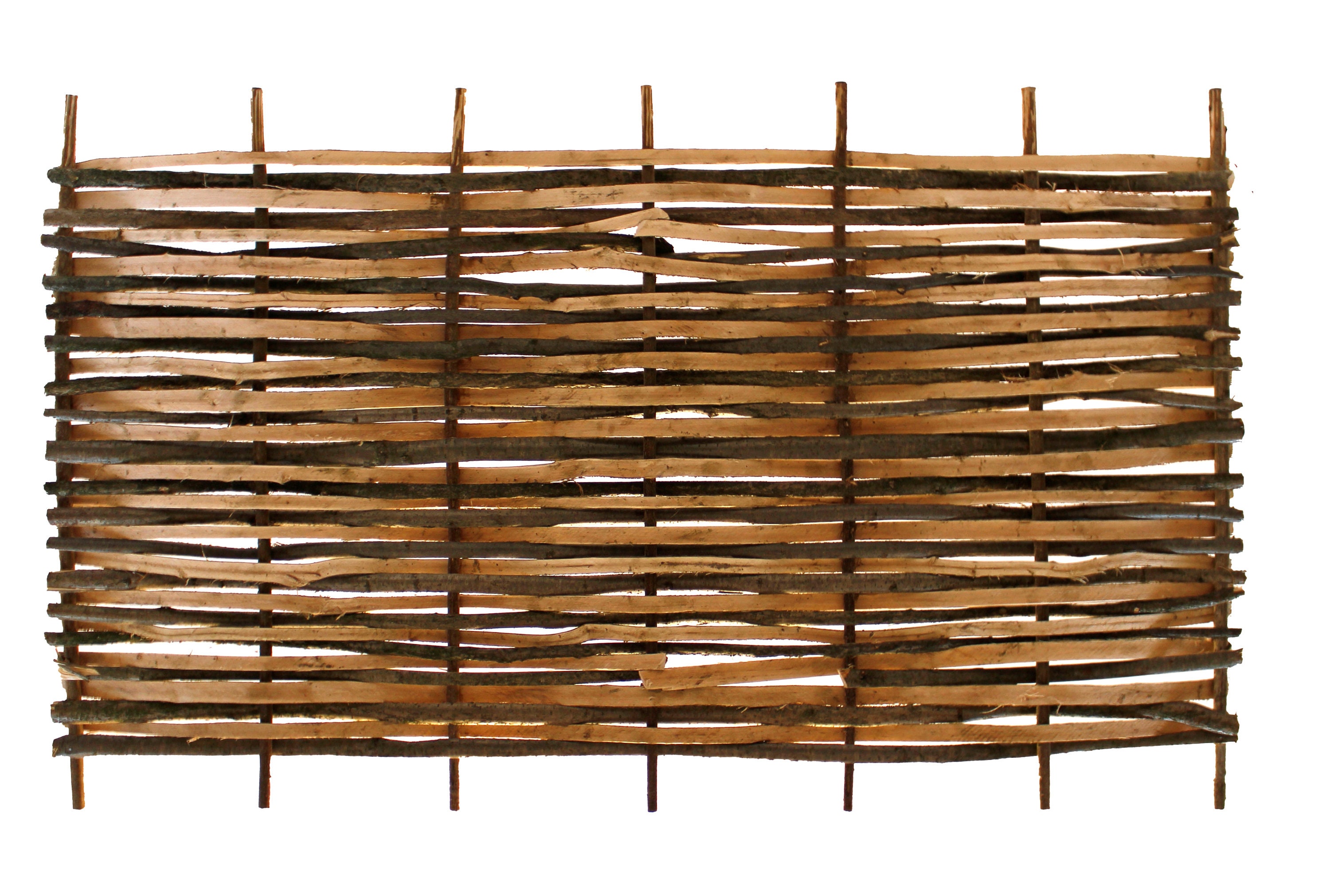 Split Hazel Wood Fence Panel Hurdle - Etsy UK