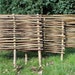 Hazel Wood Lawn Edging Fence 40cm height - Etsy