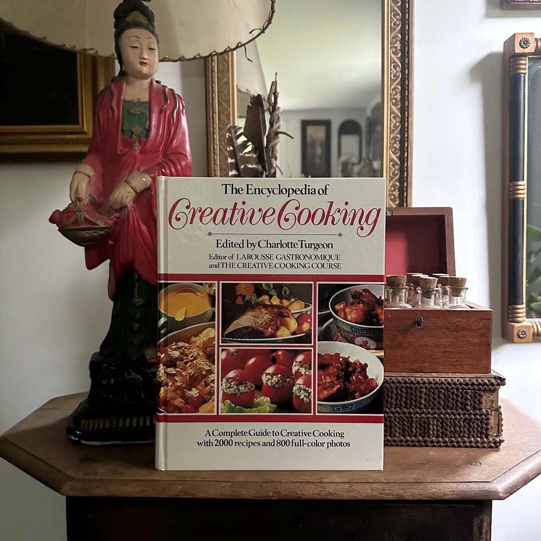 The Encyclopedia of Creative Cooking, 1985 - Etsy