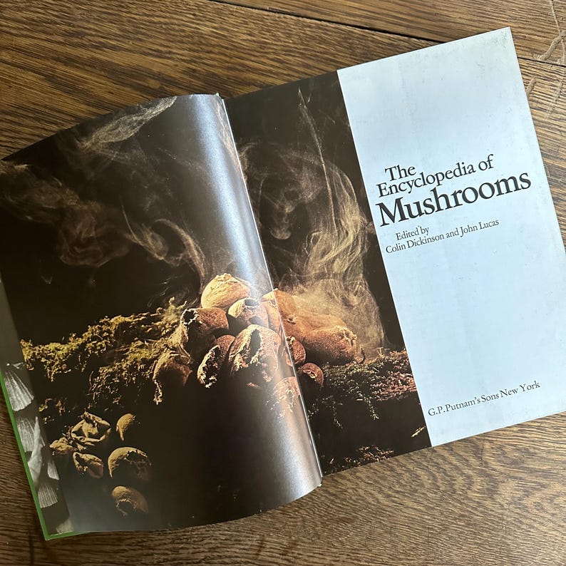 The Encyclopedia of Mushrooms, 1979 - Etsy