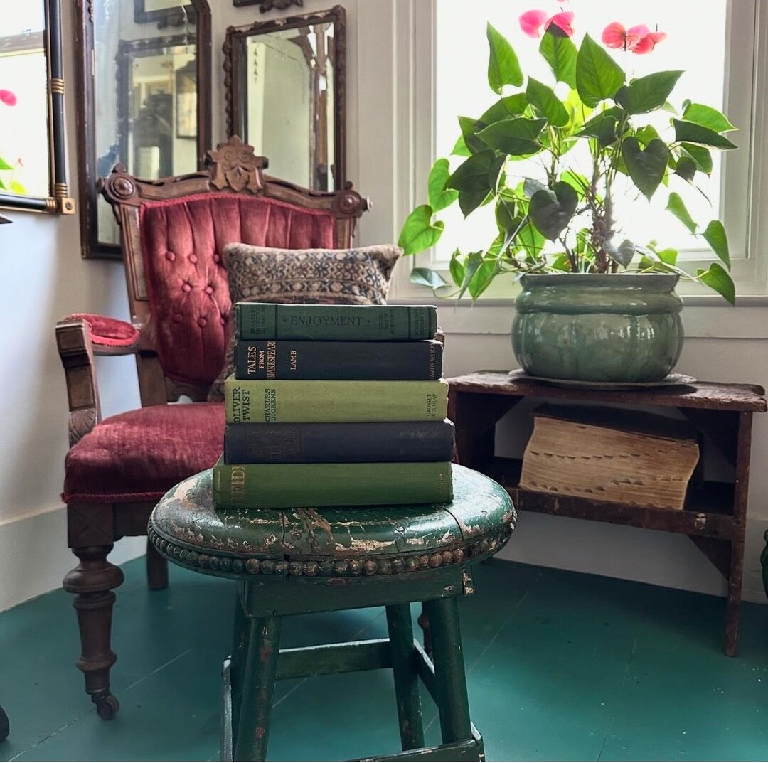 Antique Children's Classic Book Stack 5 Titles - Etsy