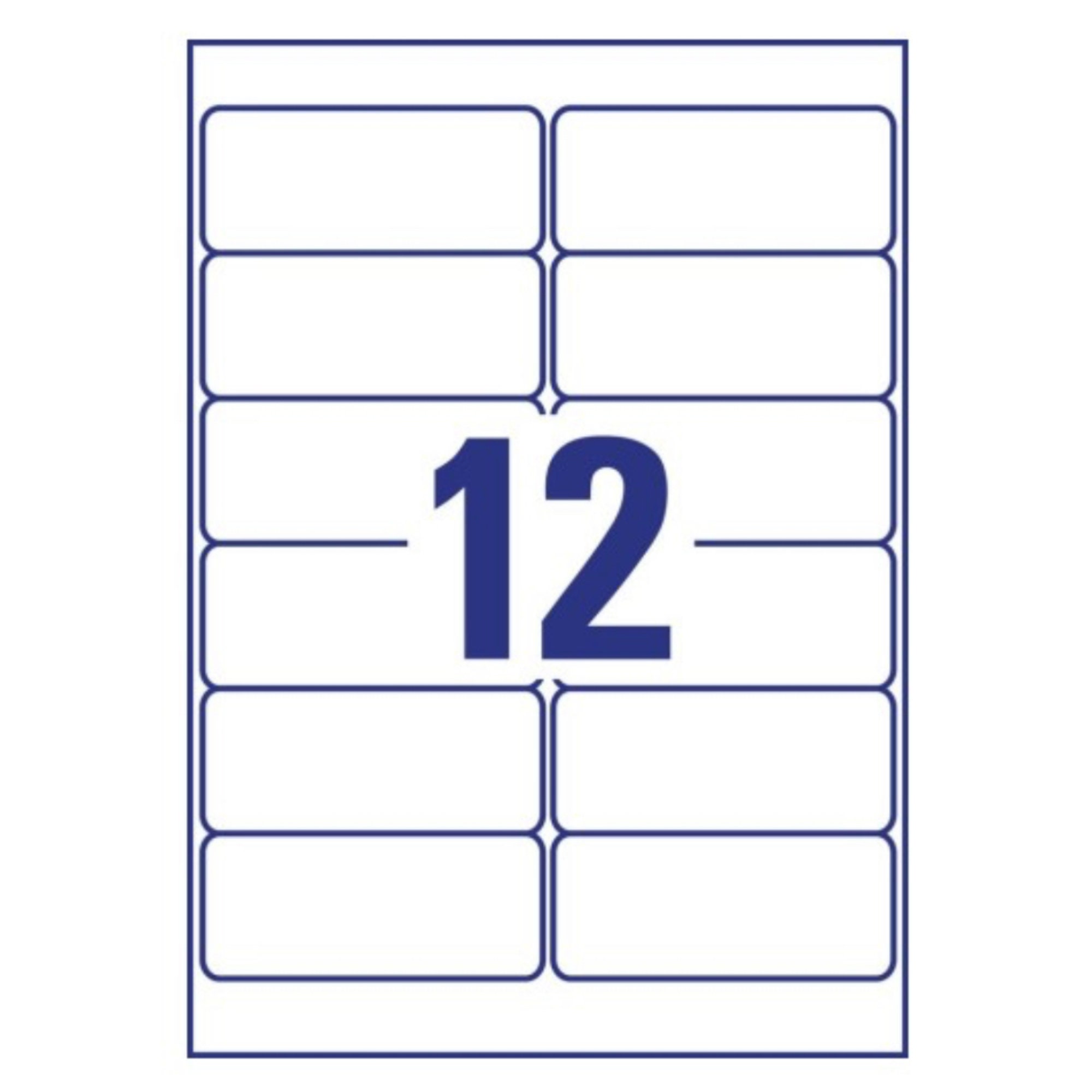 Labels for Copiers, Inkjet and Laser Printers. A4. Free Templates. 10 ...