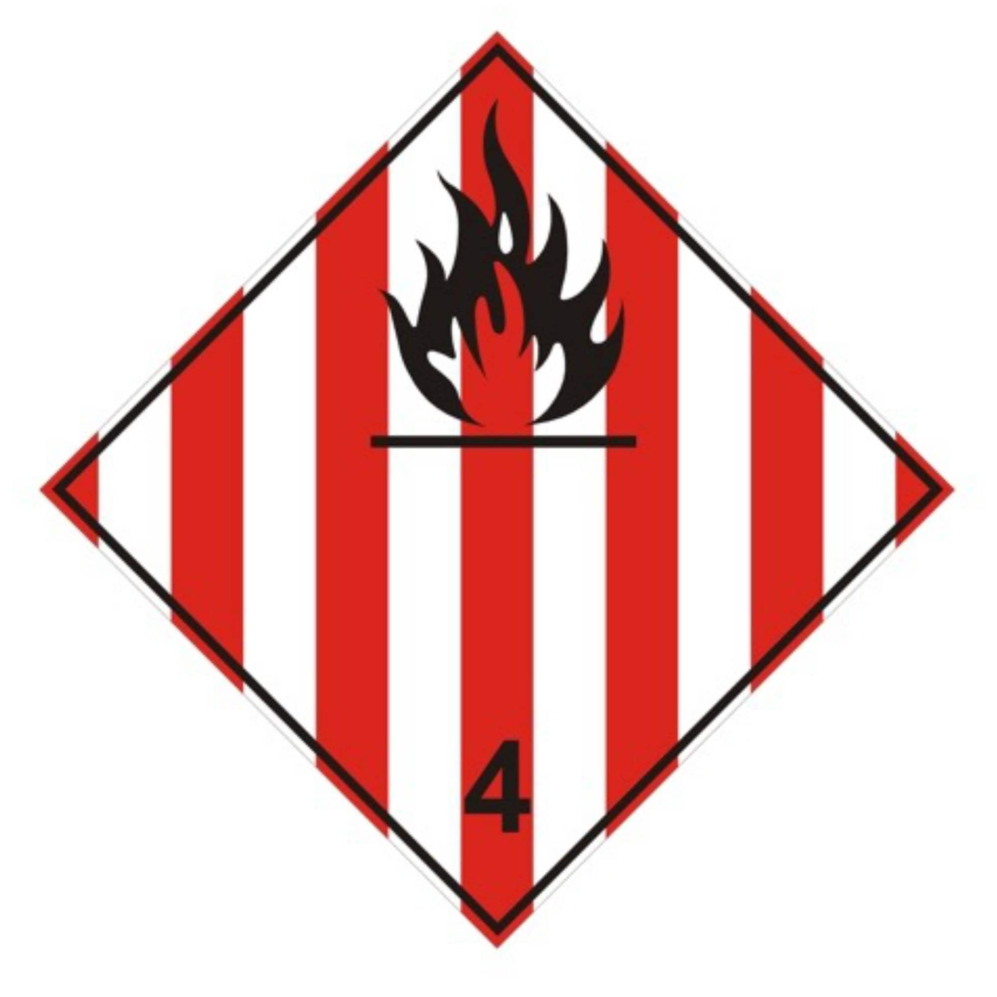 ADR stickers class 2-5 250x250 mm | Etsy