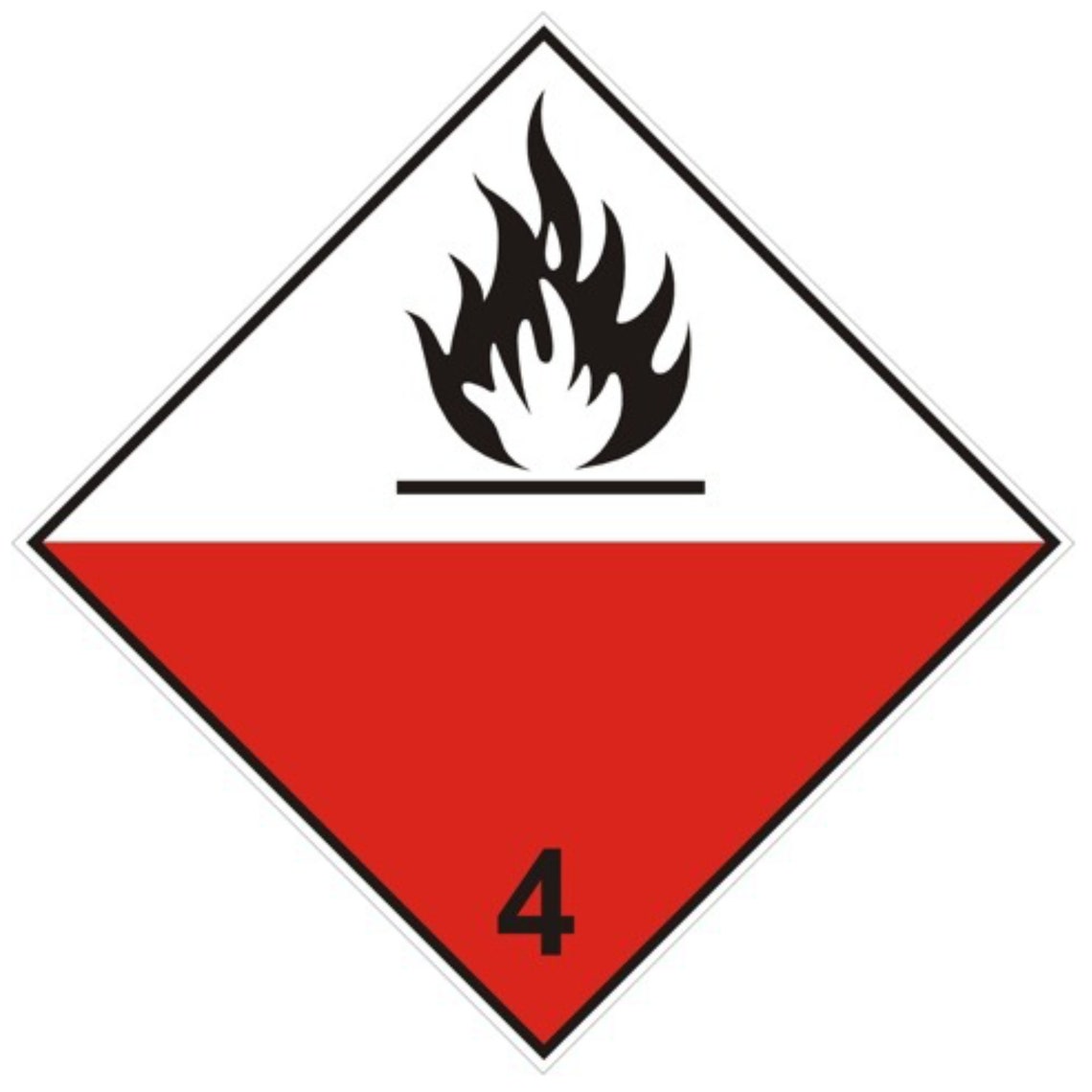 ADR stickers class 2-5 250x250 mm | Etsy