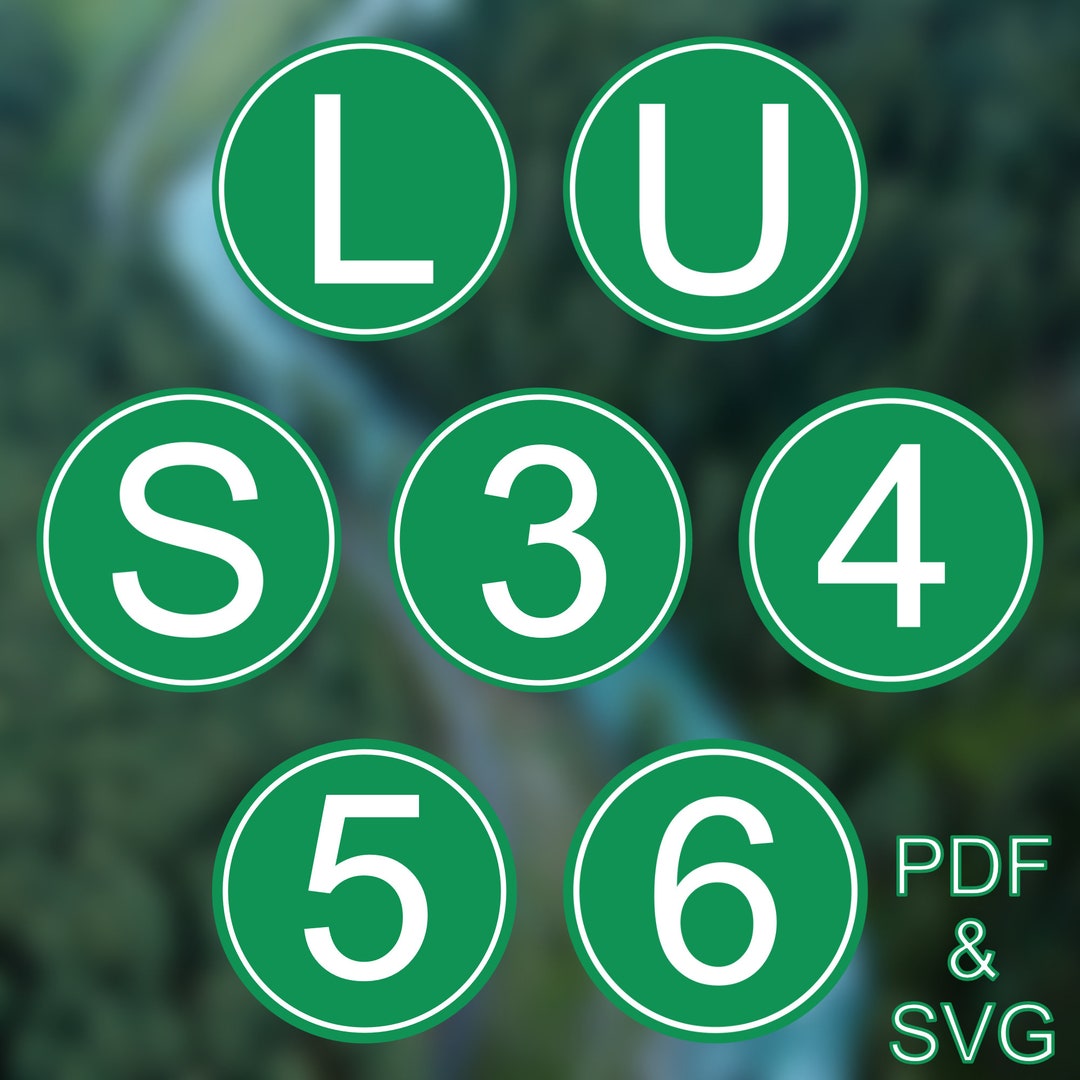 Green Emission Digital Files. Ecological Signs Digital Files. SVG PDF ...