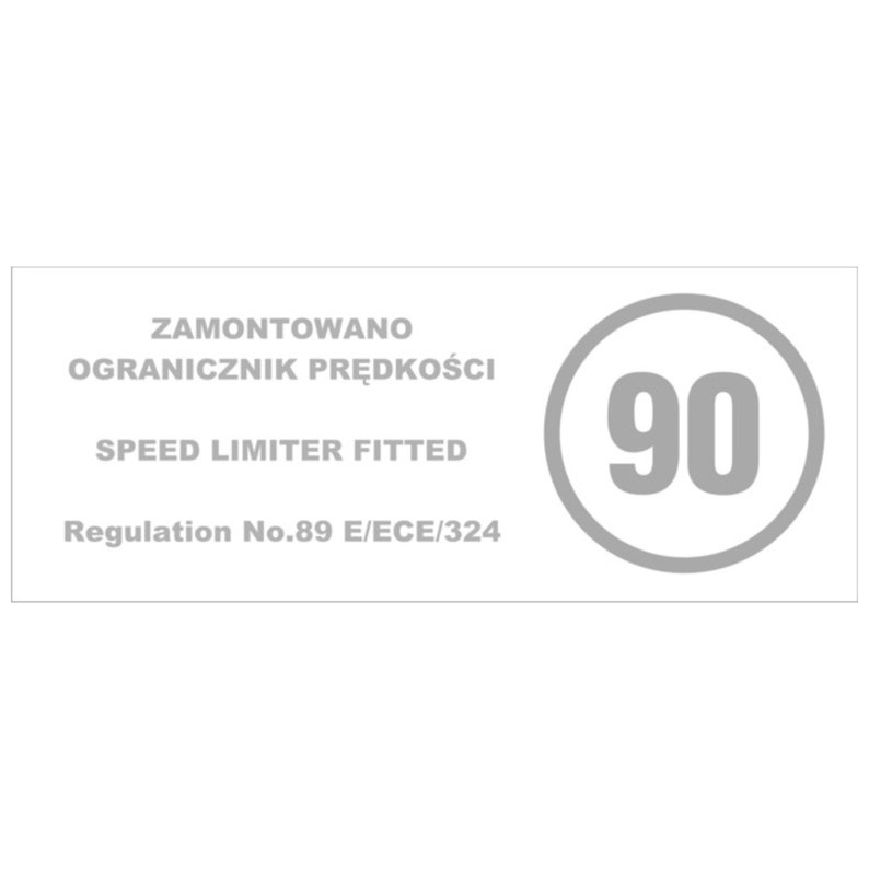 Speed Limiter Fitted Sticker - Etsy