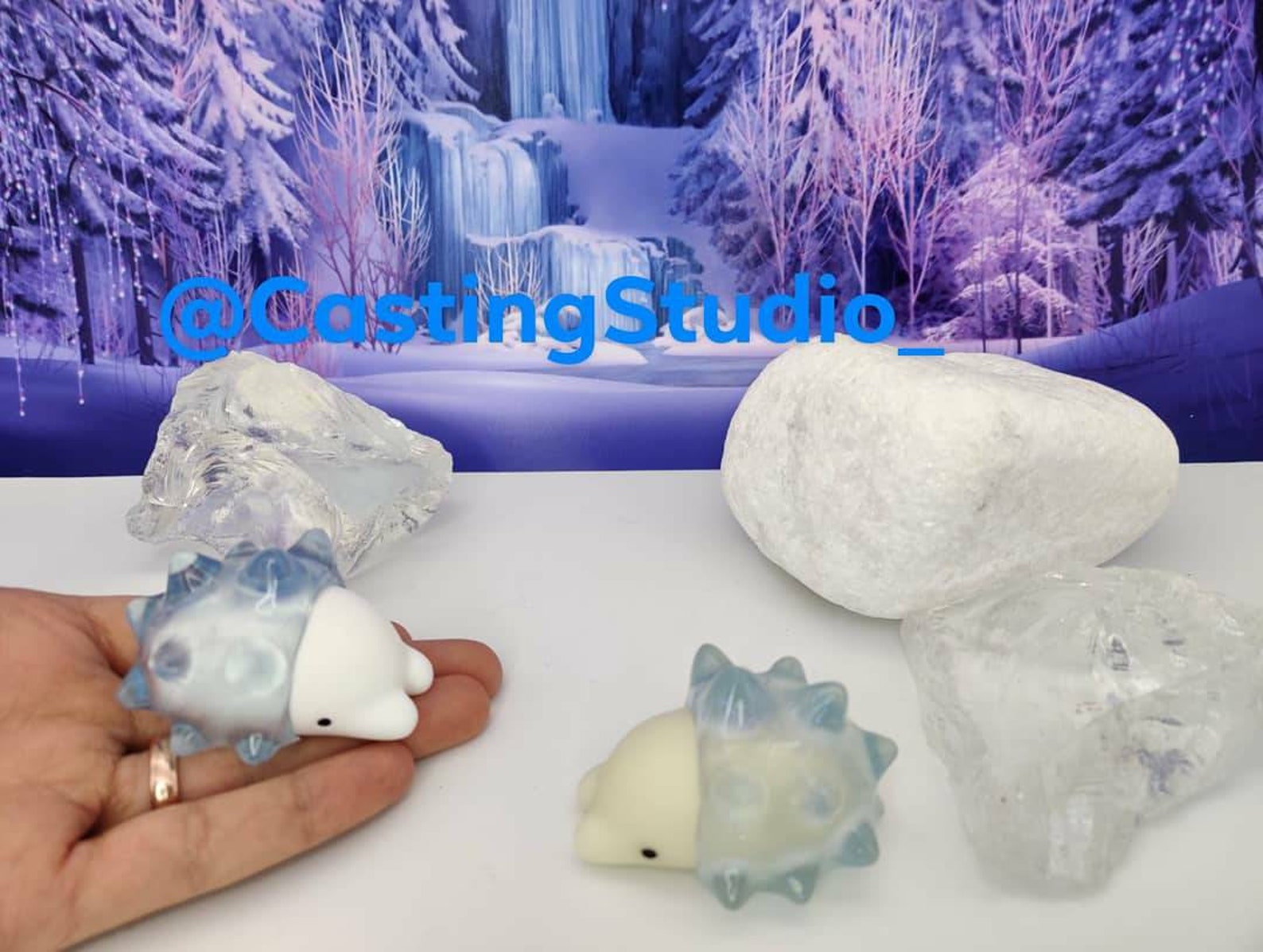 Snom Figurine / Shiny Snom Figurine From Pokémon Sword & Shield - Etsy
