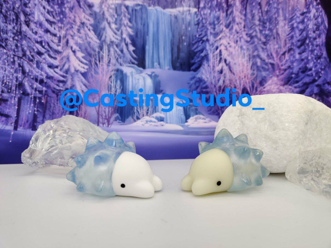 Snom Figurine / Shiny Snom Figurine From Pokémon Sword & Shield - Etsy