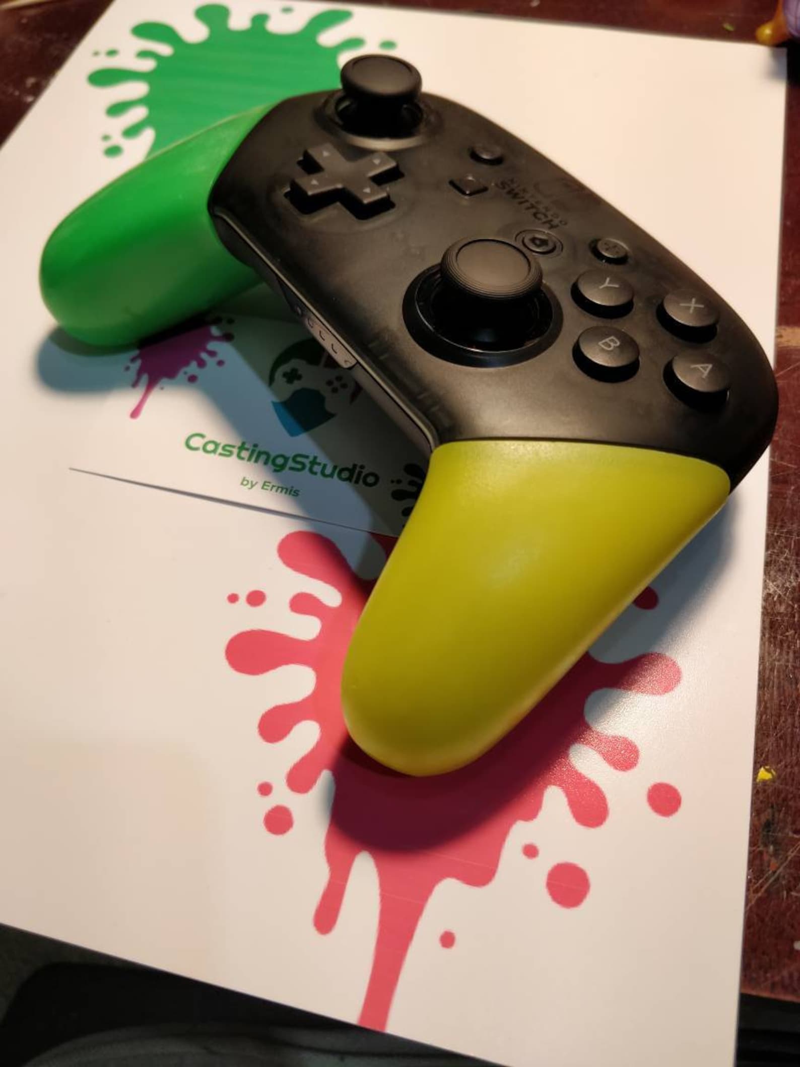 Nintendo Switch Pro Controller Glow in the Dark Replacement | Etsy