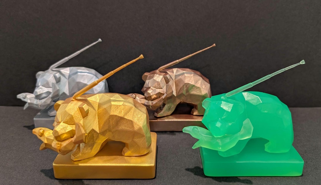 Grizz Grand Big Run Trophy Splatoon Salmon Run - Etsy