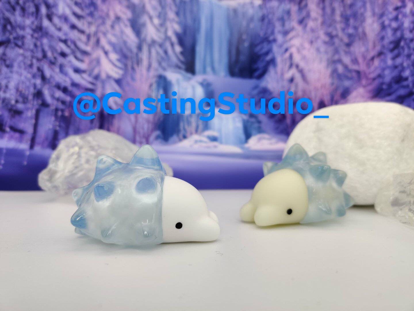 Snom Figurine / Shiny Snom Figurine From Pokémon Sword & Shield - Etsy