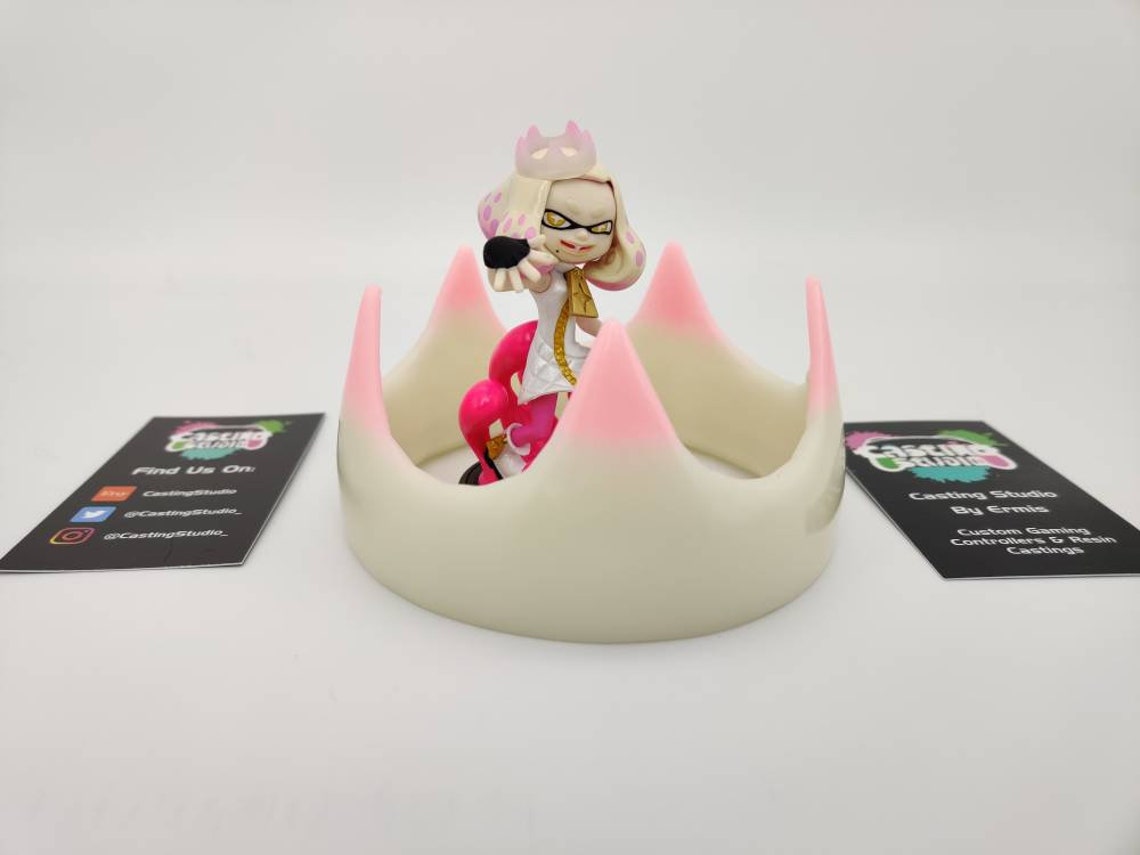 Pearl's Crown From Splatoon 2 Glow in the Dark off the | Etsy UK