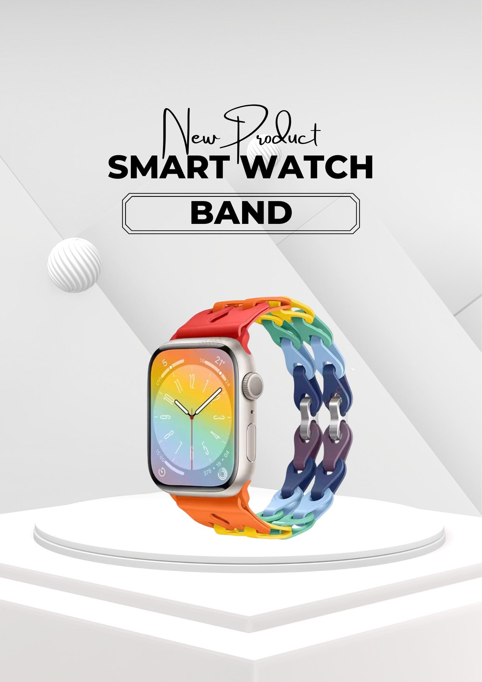 Pride Flag Apple Watch Band LGBTQ+ Rainbow Apple Watch Band – Express ...