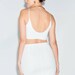White Cropped Tank Top, Bachelorette Party Outfit, White Going Out Top ...