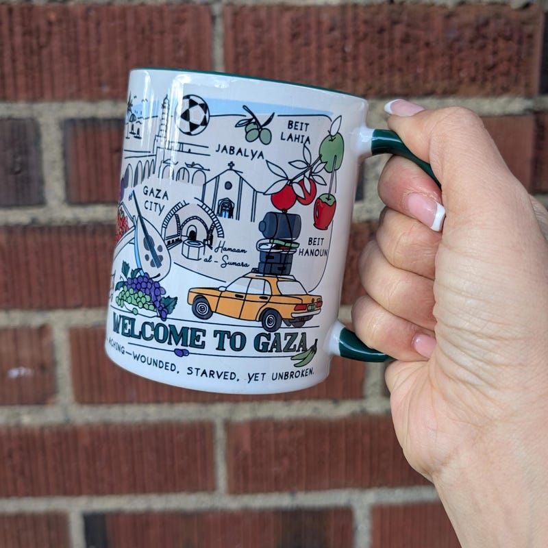 Palestine Mug Olive - Etsy