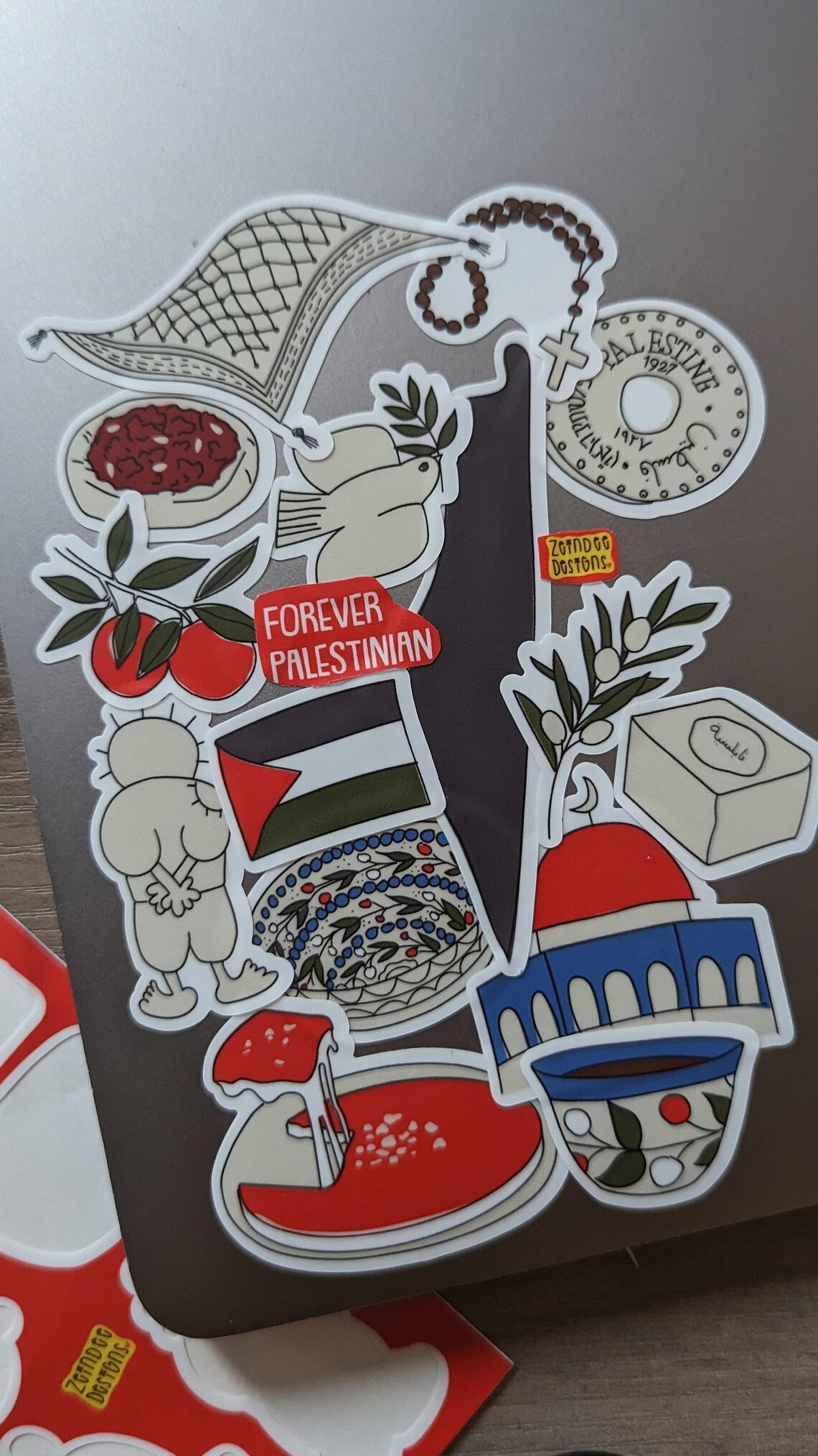 Forever Palestinian Sticker Sheet, Palestine | Middle East | Vinyl ...