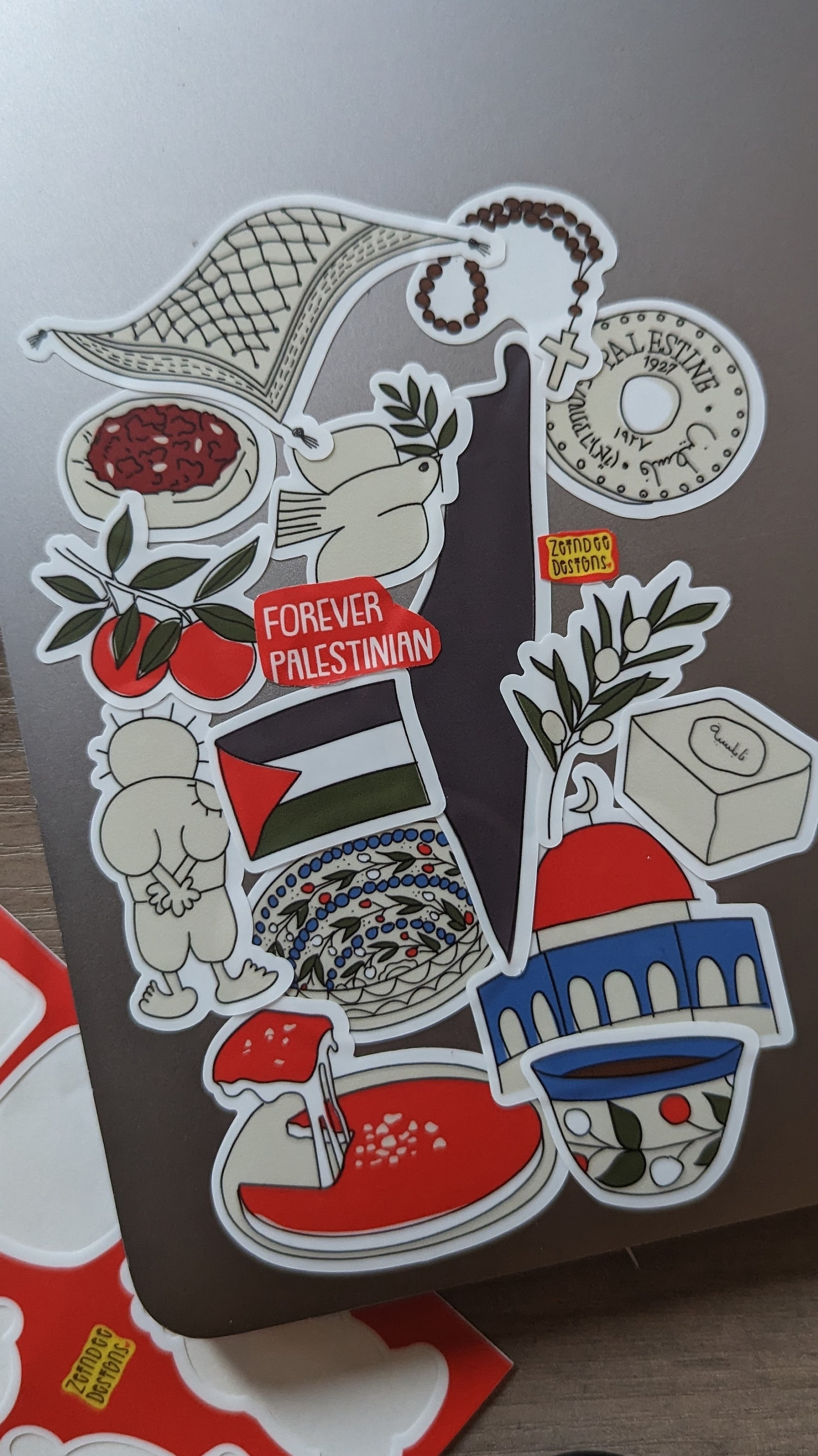 Forever Palestinian Sticker Sheet, Palestine | Middle East | Vinyl ...