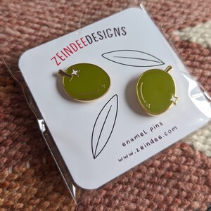 Green Olives Enamel Pin Food Pin Palestine Pin for Bags, Clothes, Hats ...
