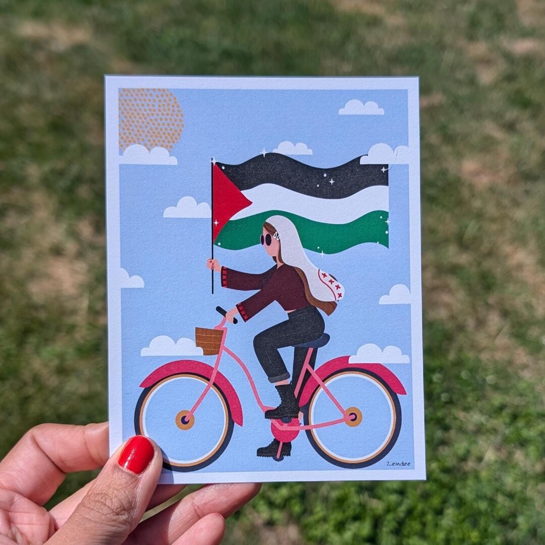 Palestine Flag Post Card | Greeting Cards | Postcard - Etsy