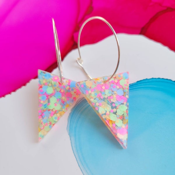 Neon Triangle - Etsy