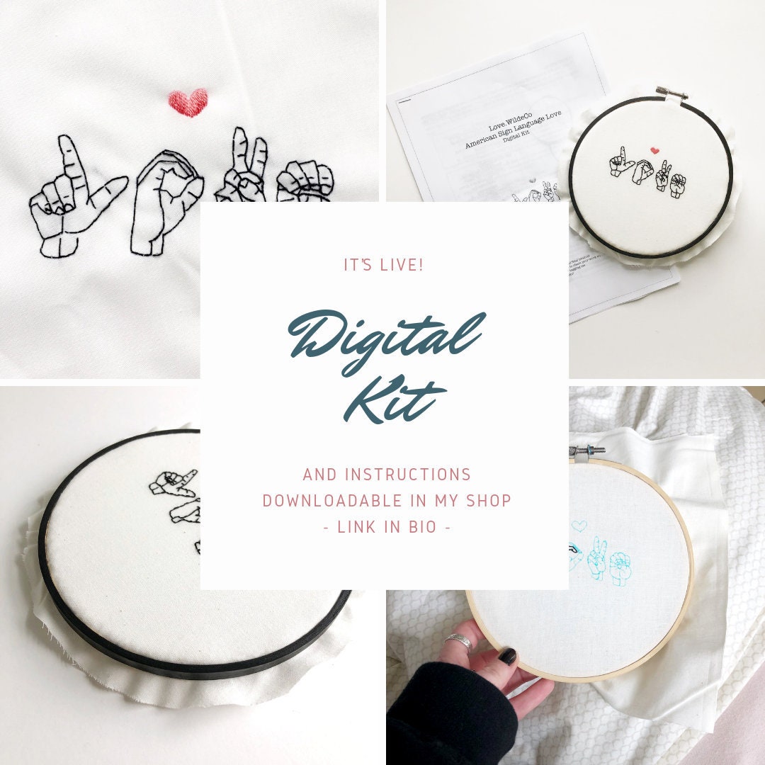 ASL Kit - Downloadable Pattern - Etsy