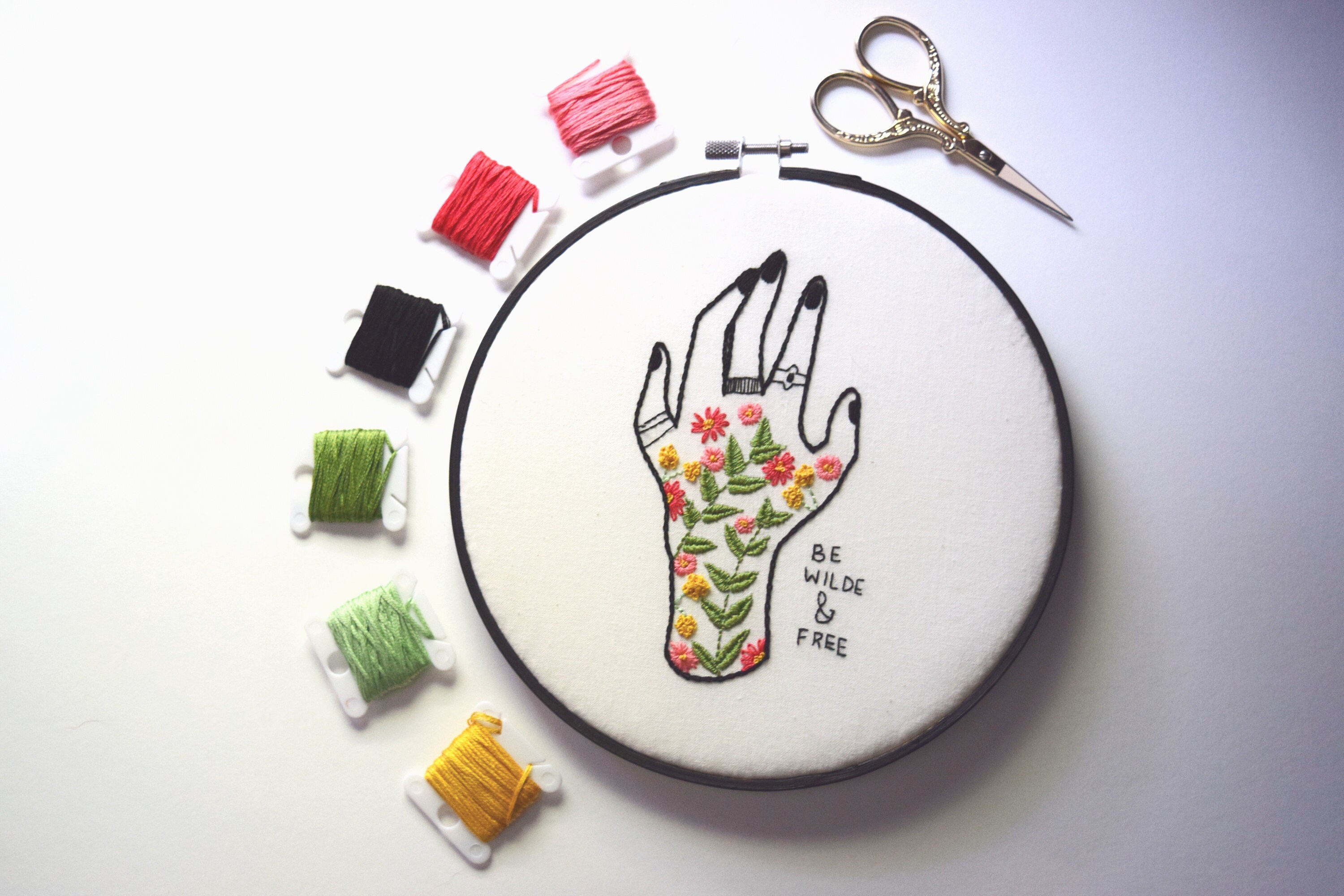 Be Wilde & Free Hoop - Etsy