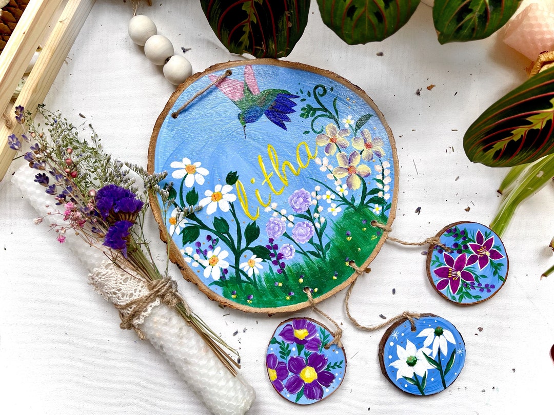 Litha Altar Herbal Candle & Summer Solstice Wall Hanging Art Decoration ...