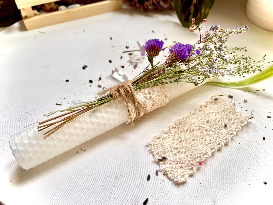 Litha Altar Herbal Candle & Wall Hanging Decoration + FREE Litha ...