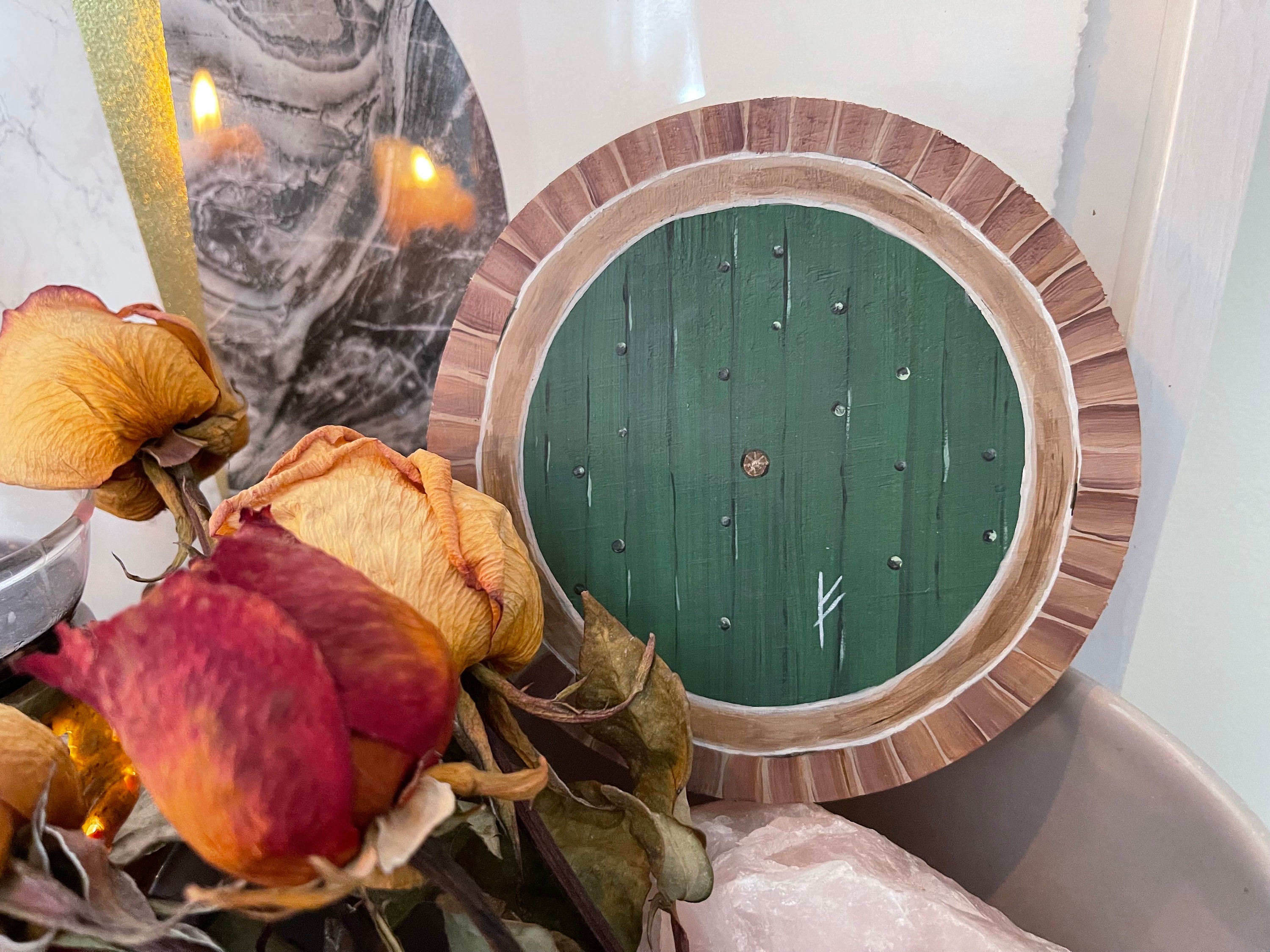 Bilbo Baggins House Door Wood Art | the Hobbit Decor | Tolkien Art ...