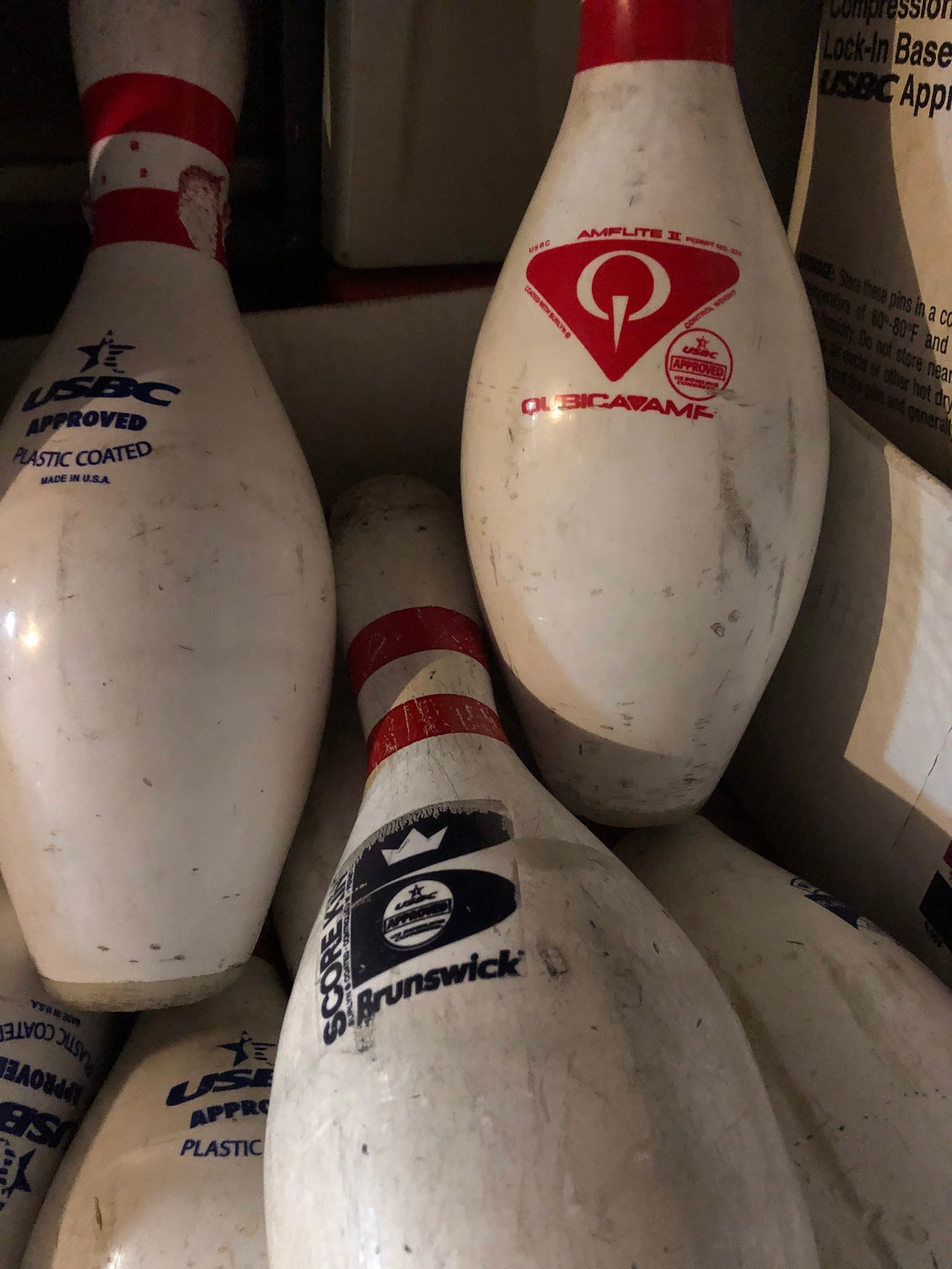 1-regulation Bowling Pin. Used in a Bowling Center for Several - Etsy
