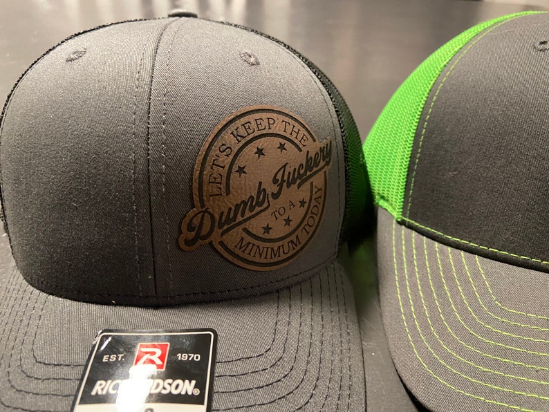 Dumb Fuckery Vector Art for Hat Patchs and More Svg,dxf,ai,lbrn2 Vector ...