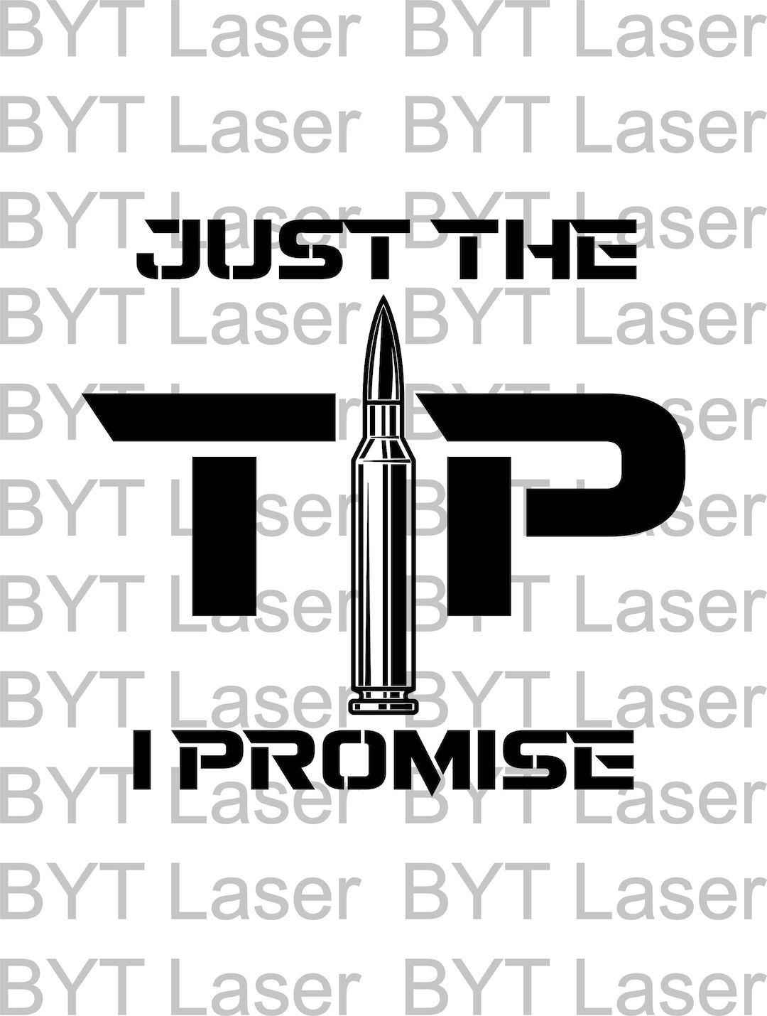 Just the Tip Bullet SVG,DXF,EPS Vector Art - Etsy