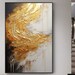 High-end Home Decor Set: Abstract Gold Glitter, Wall Art Printable ...