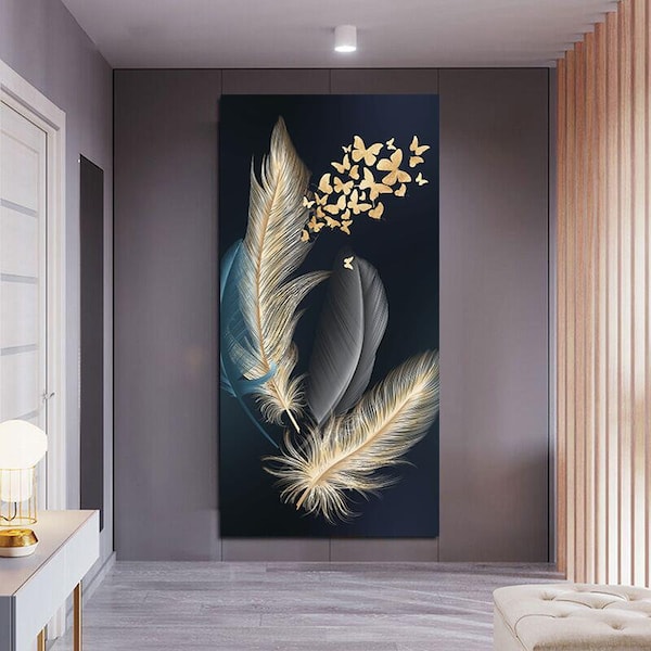 Modern Feather - Etsy