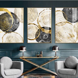 Abstract Tree Trunk Printable, Tree Wood Trunk Cross Section, Oak Grove ...