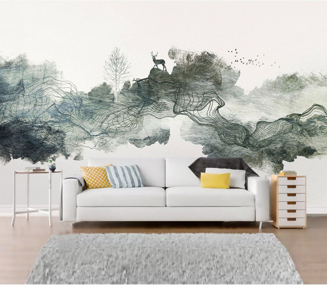 Abstract Ink Paint Print Instant Download Printable Colorful - Etsy