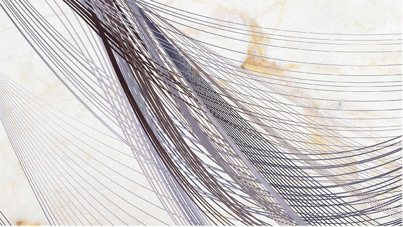 Marble and Lines Print, Abstract Minimalist Lines Decor, Marble Wall ...