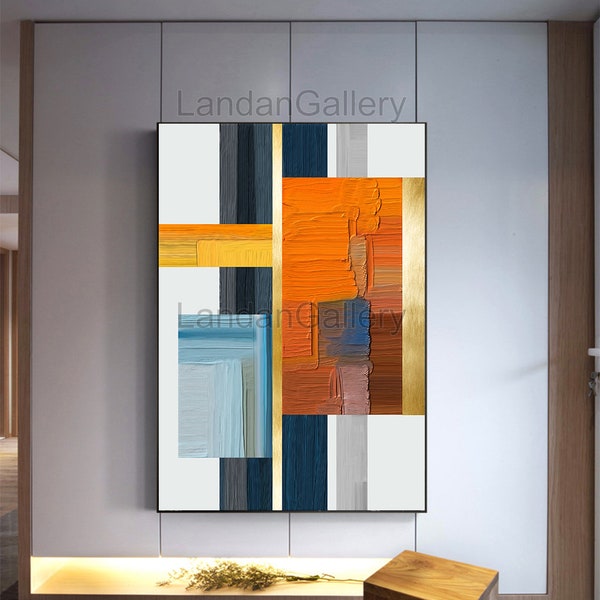 Color Block Art - Etsy