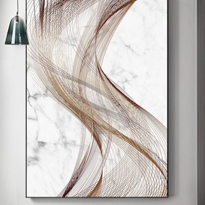 Abstract Brown Lines Splash Digital Instant Download Art, Marble ...