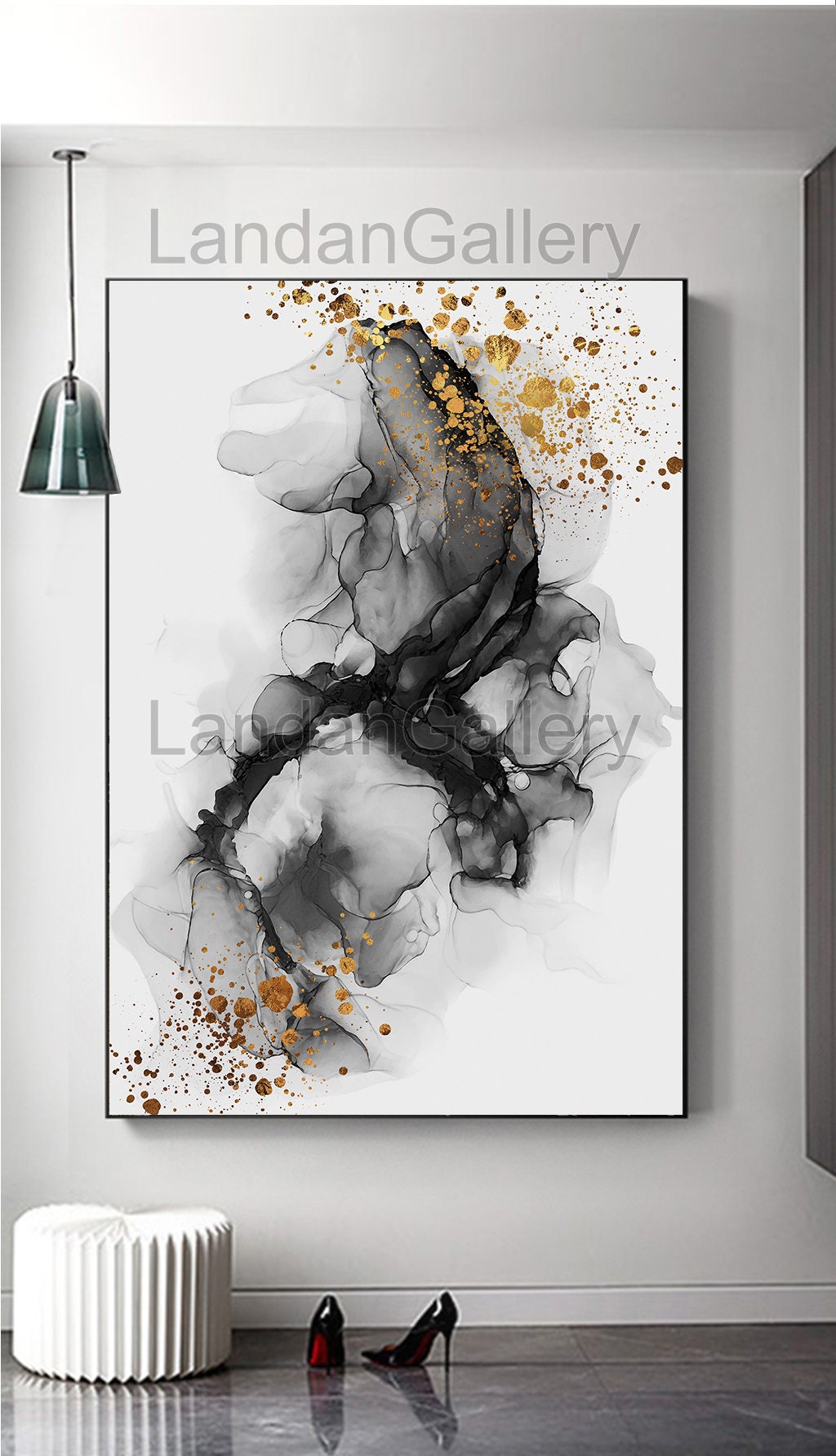 Abstract Chinese Traditional Oriental Ink Wall Art Printable | Etsy