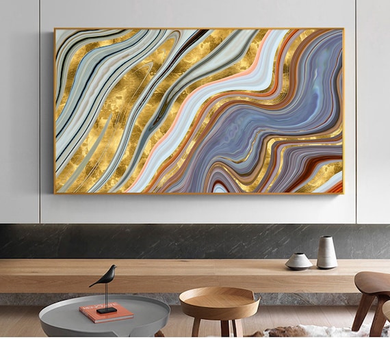 Fluid Art series high resolution luxury abstract fluid art | Etsy