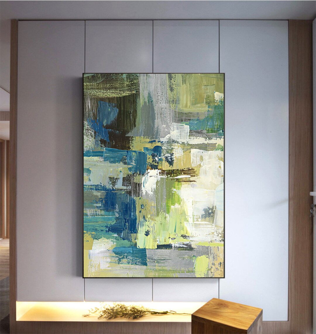 Abstract Background Art, 2d Illustration, Expressive Hand Drawn Oil ...