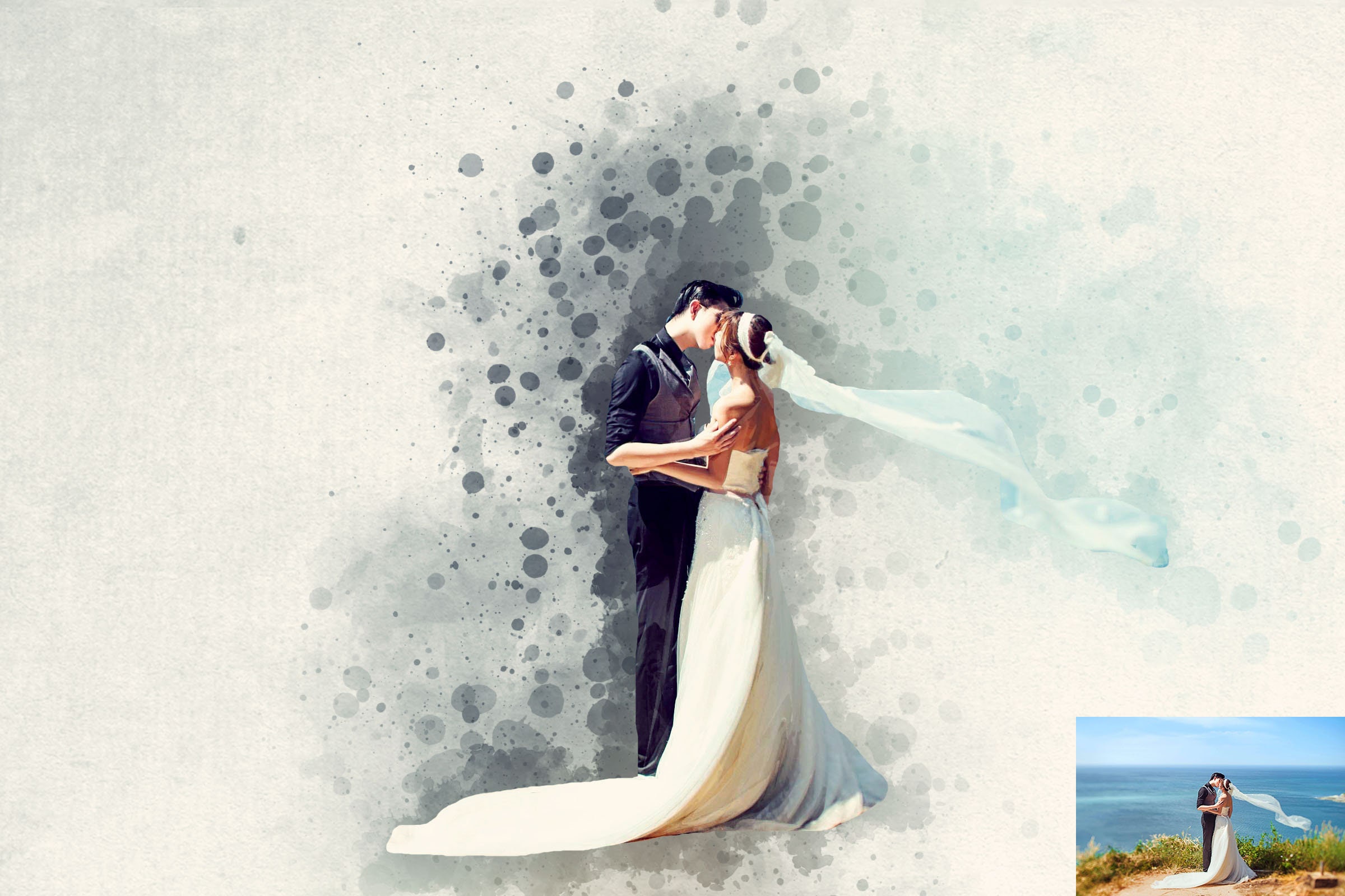 Paint Splash Wedding