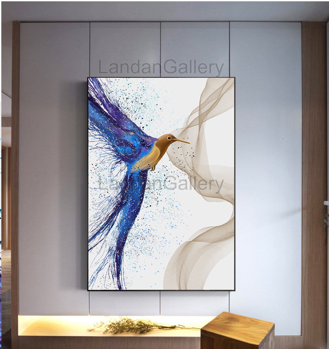 Watercolor Splash Wild Wonderful Animal, Wall Art Printable, Abstract ...