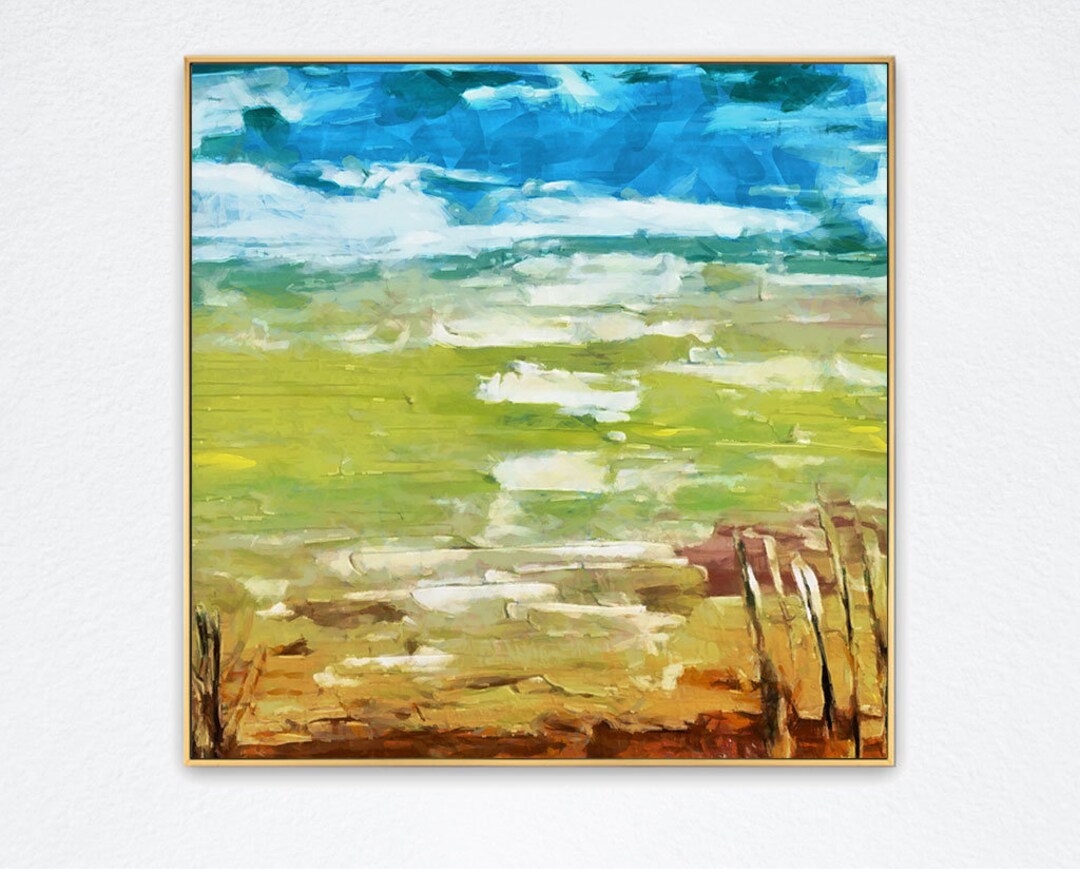 Abstract Oil Painting Printable, Instant Download, Canvas Art Print ...