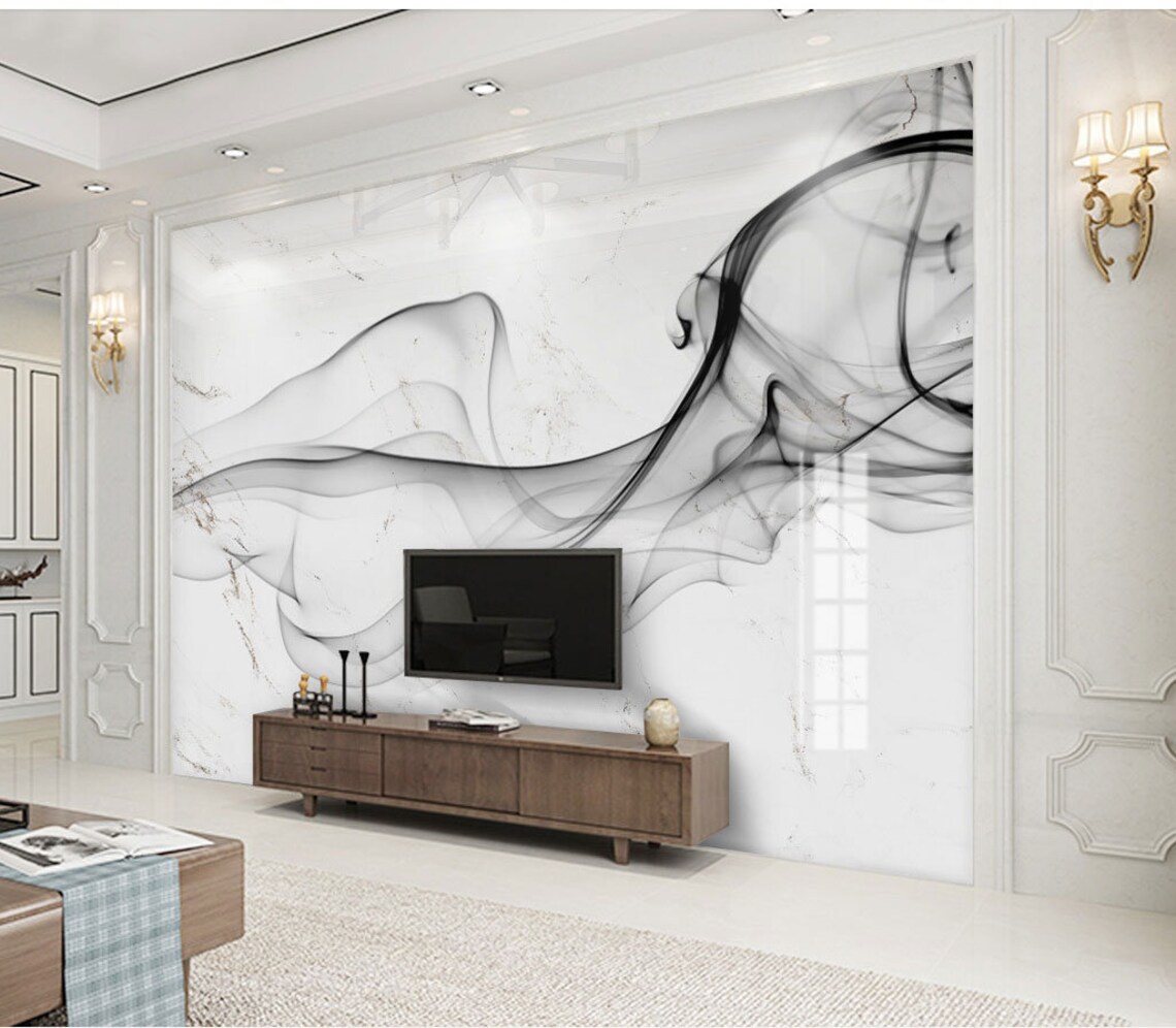 Abstract Marble background and the smoke flow Chinese style | Etsy
